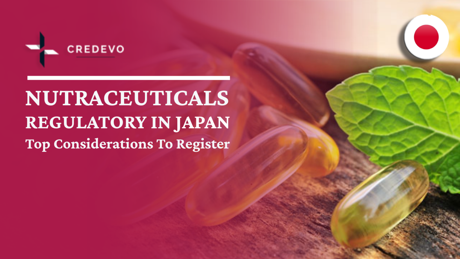 Registering Nutraceuticals In Japan | Credevo Articles